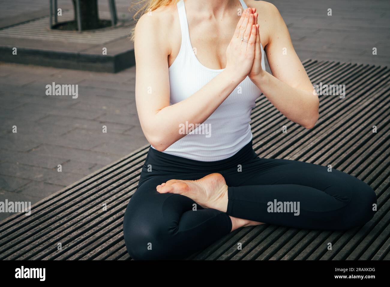 Yoga pose mudra hands hi-res stock photography and images - Alamy