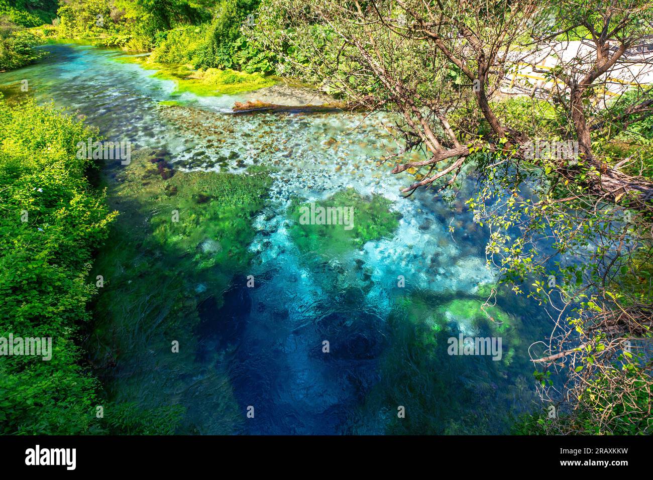 Blue Eye water spring is remarkable natural wonder situated in southern ...