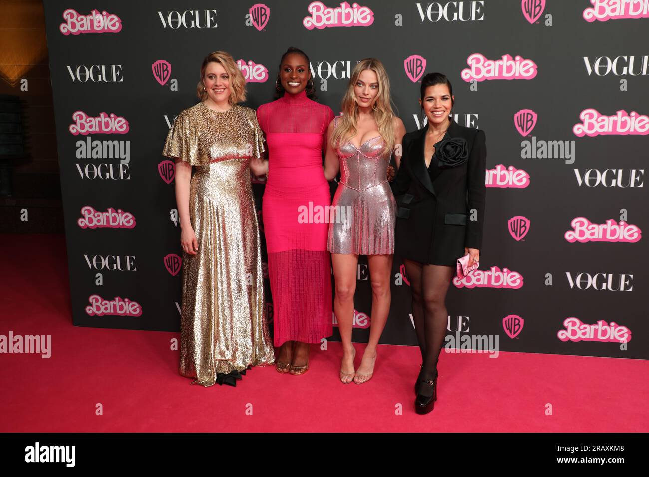 Sydney, Australia. 30th June 2023. Greta Gerwig, Issa Rae, Margot ...