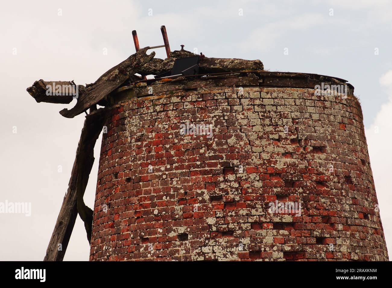 Westwood Marshes windmill situated on the near Walberswick, Suffolk. UK ...
