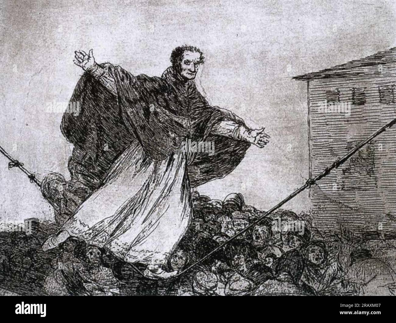 May the rope break 1820 by Francisco Goya Stock Photo - Alamy