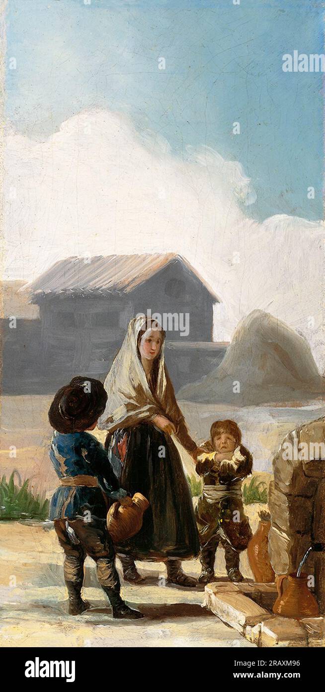 Goya painting children hi-res stock photography and images - Alamy