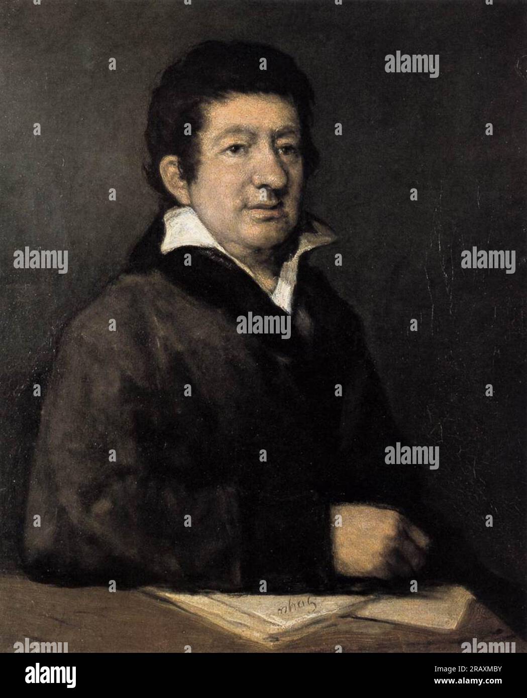 Portrait of the poet moratin hi-res stock photography and images - Alamy