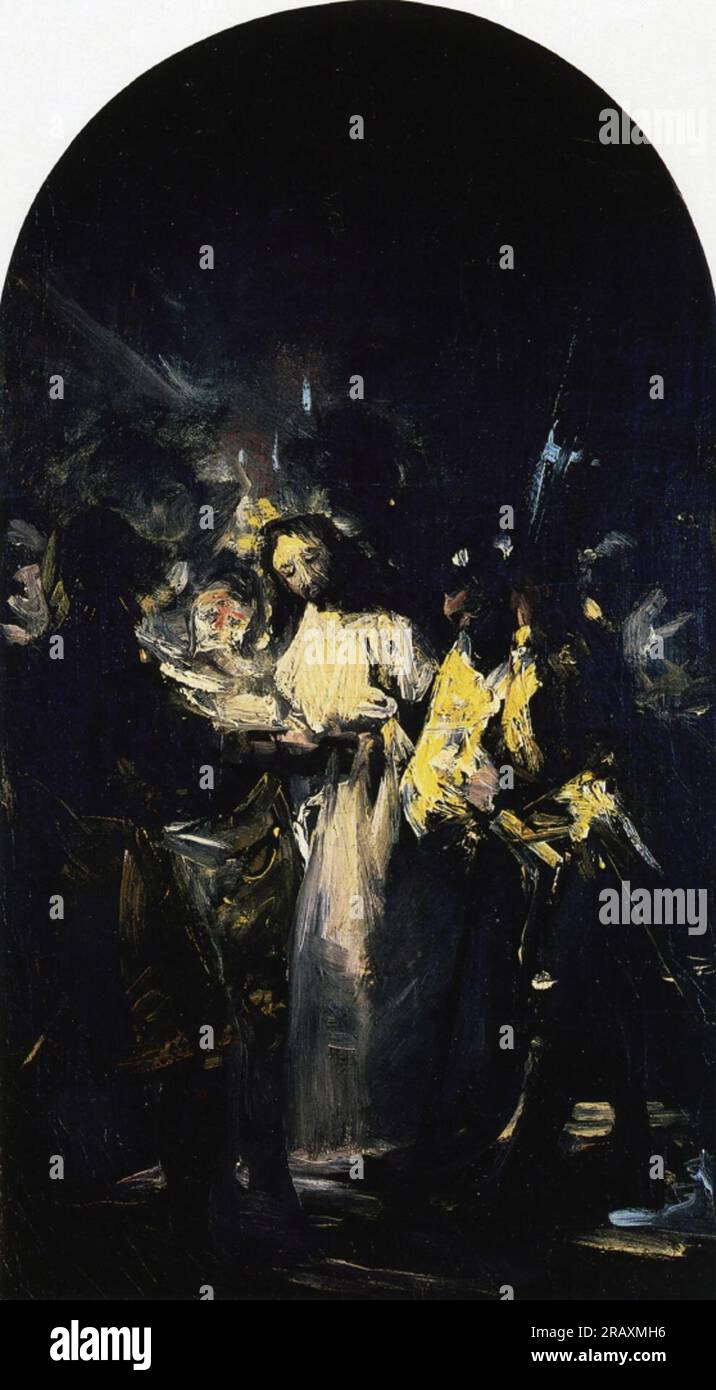 The Arrest of Christ 1798 by Francisco Goya Stock Photo - Alamy