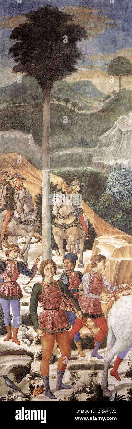 Procession of the magi gozzoli hi-res stock photography and images - Alamy