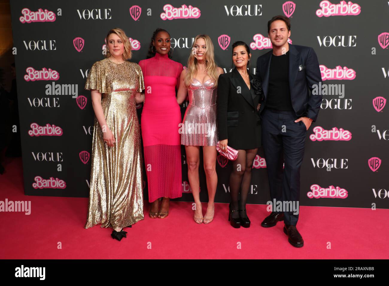 Sydney, Australia. 30th June 2023. Greta Gerwig, Issa Rae, Margot ...