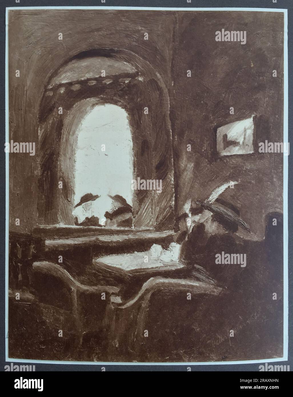 Café Josty 1917 by Walter Gramatté Stock Photo - Alamy