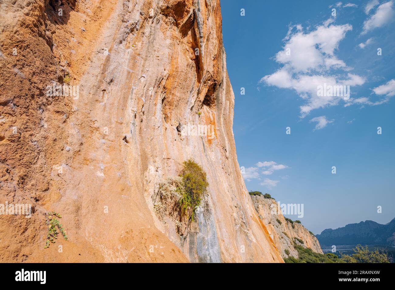 Scenic rocks and cliffs in Geyikbayiri, Turkey - famous climbing spot ...