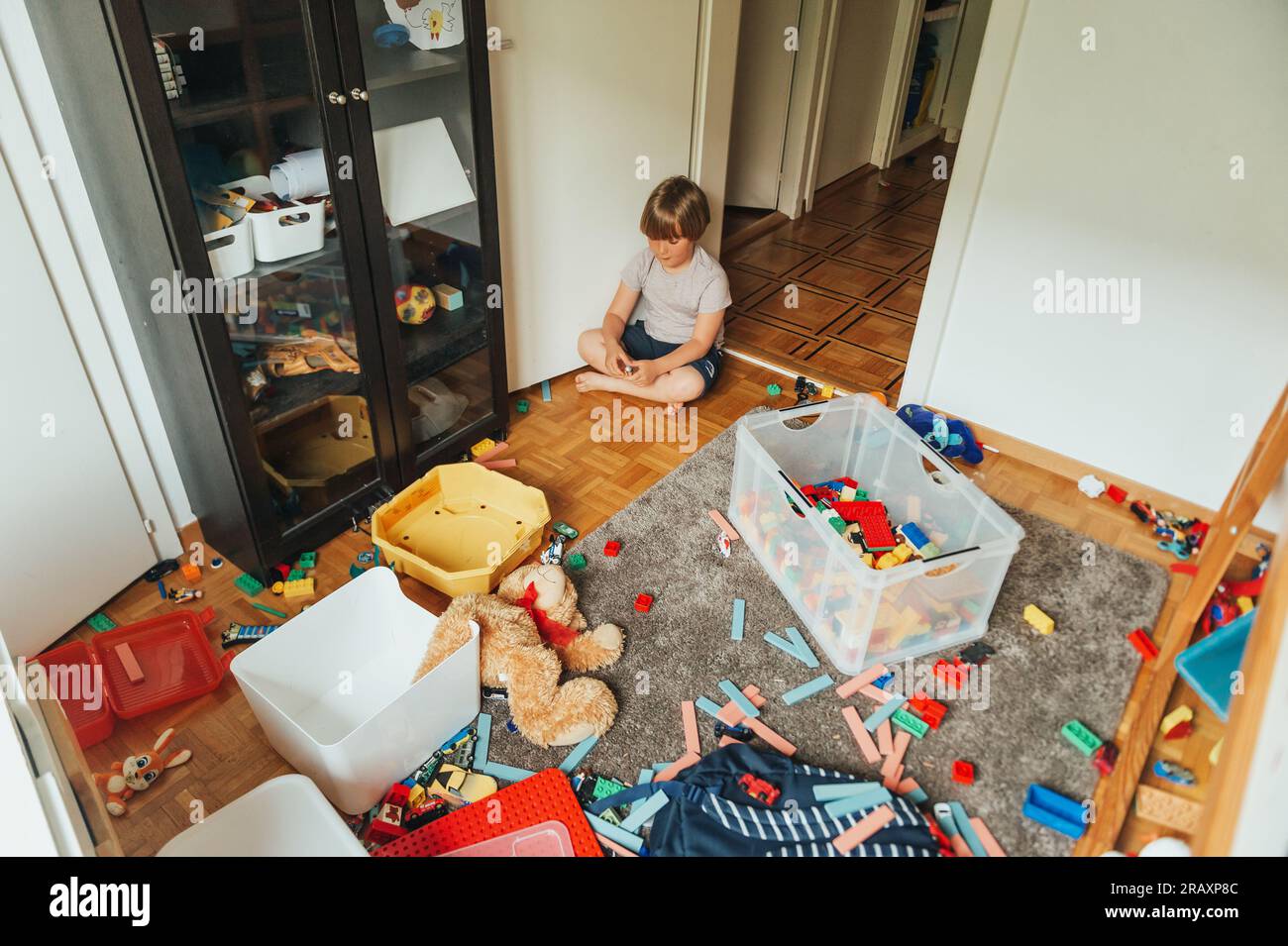 Boy messy room sad hi-res stock photography and images - Alamy