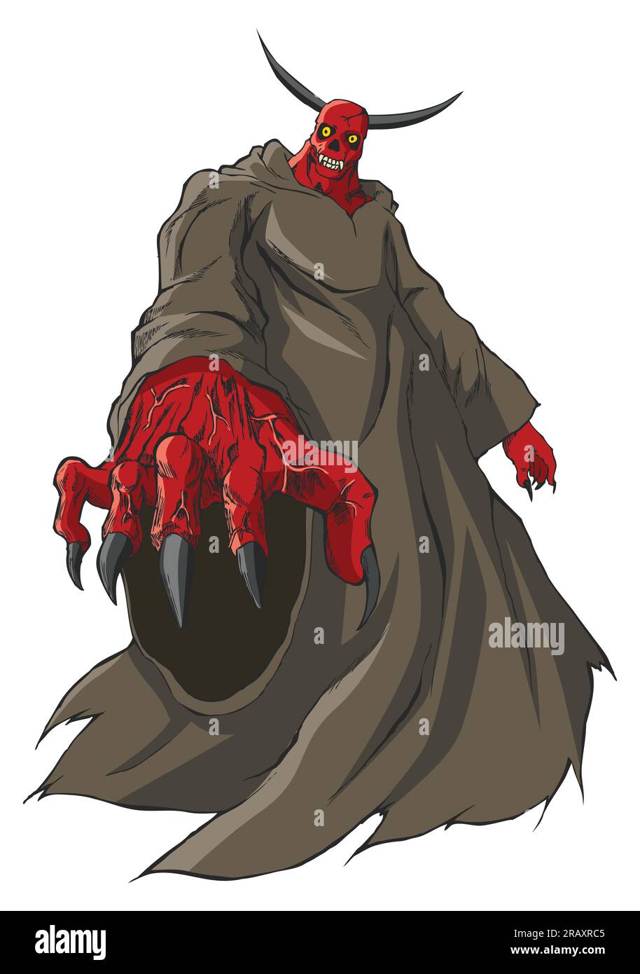 Scary figure Stock Vector Images - Alamy