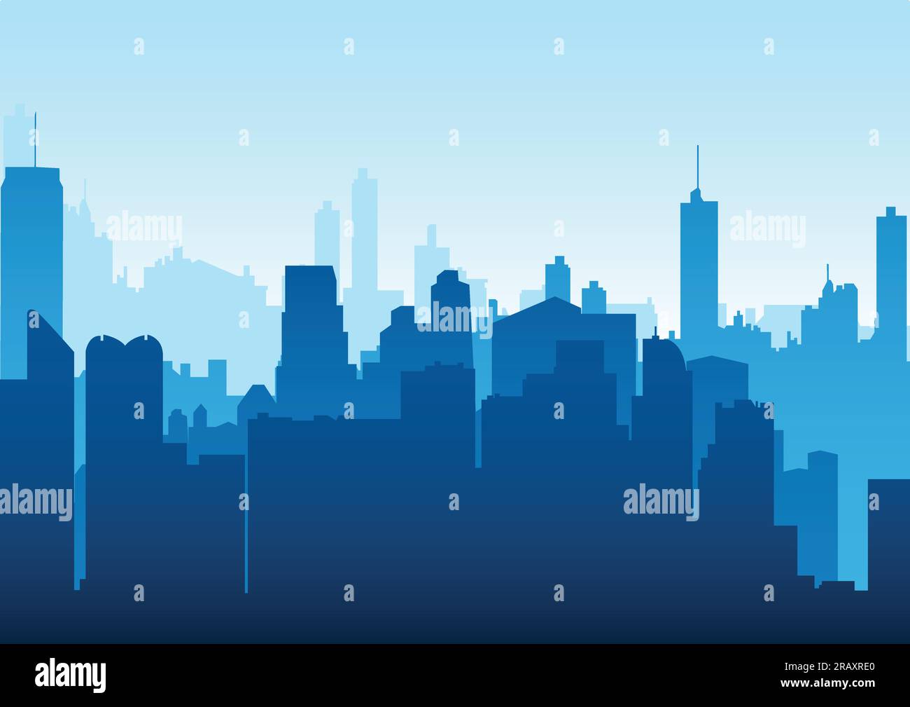 Graphic illustration of a cityscape Stock Vector Image & Art - Alamy
