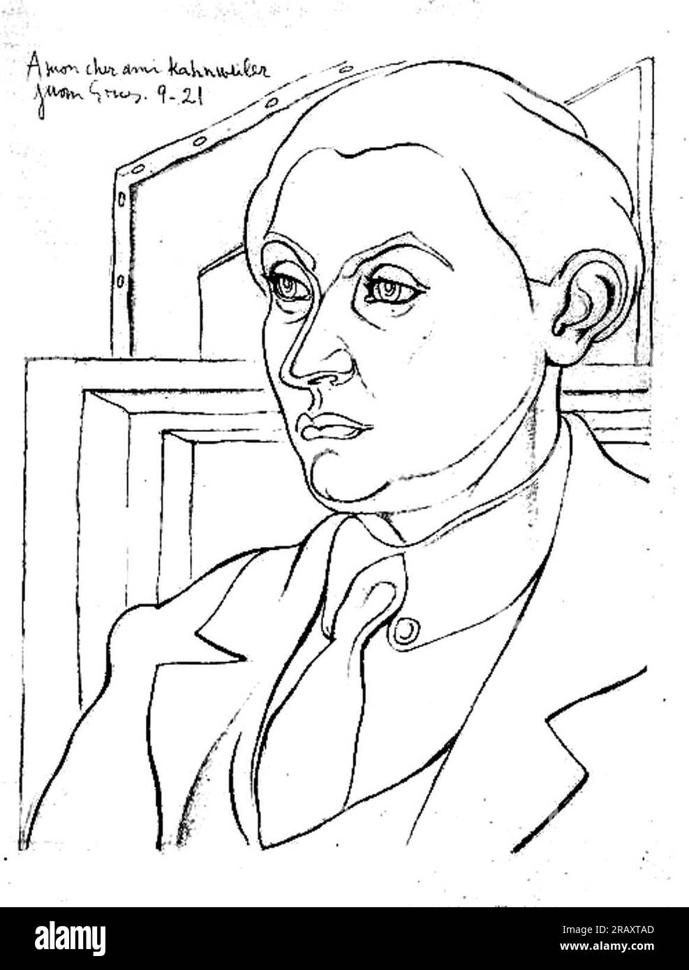 Portrait daniel henry kahnweiler hi-res stock photography and images ...