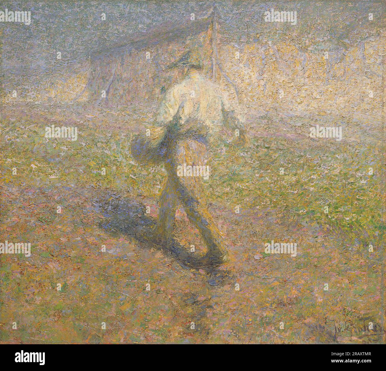 The Sower 1907 by Ivan Grohar Stock Photo - Alamy