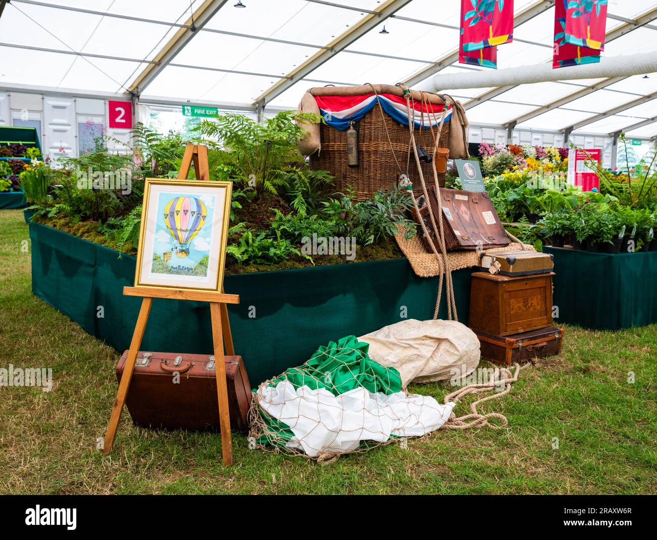 RHS Hampton Court Palace Flower Festival Stock Photo - Alamy