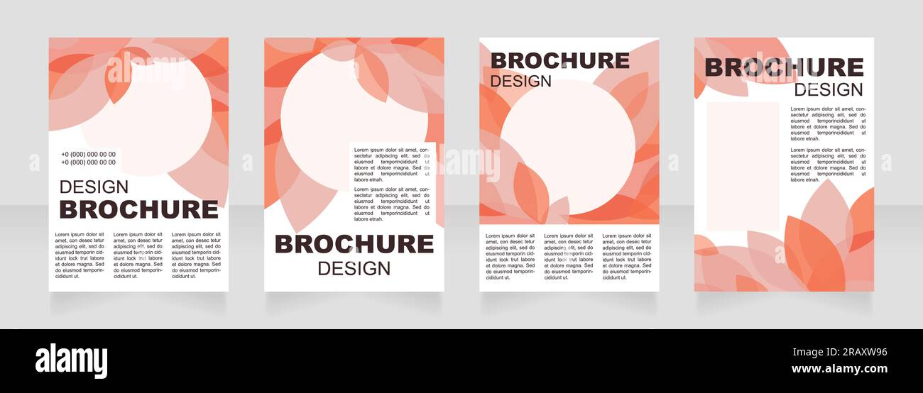 Seasonal event info blank brochure layout design Stock Vector Image ...