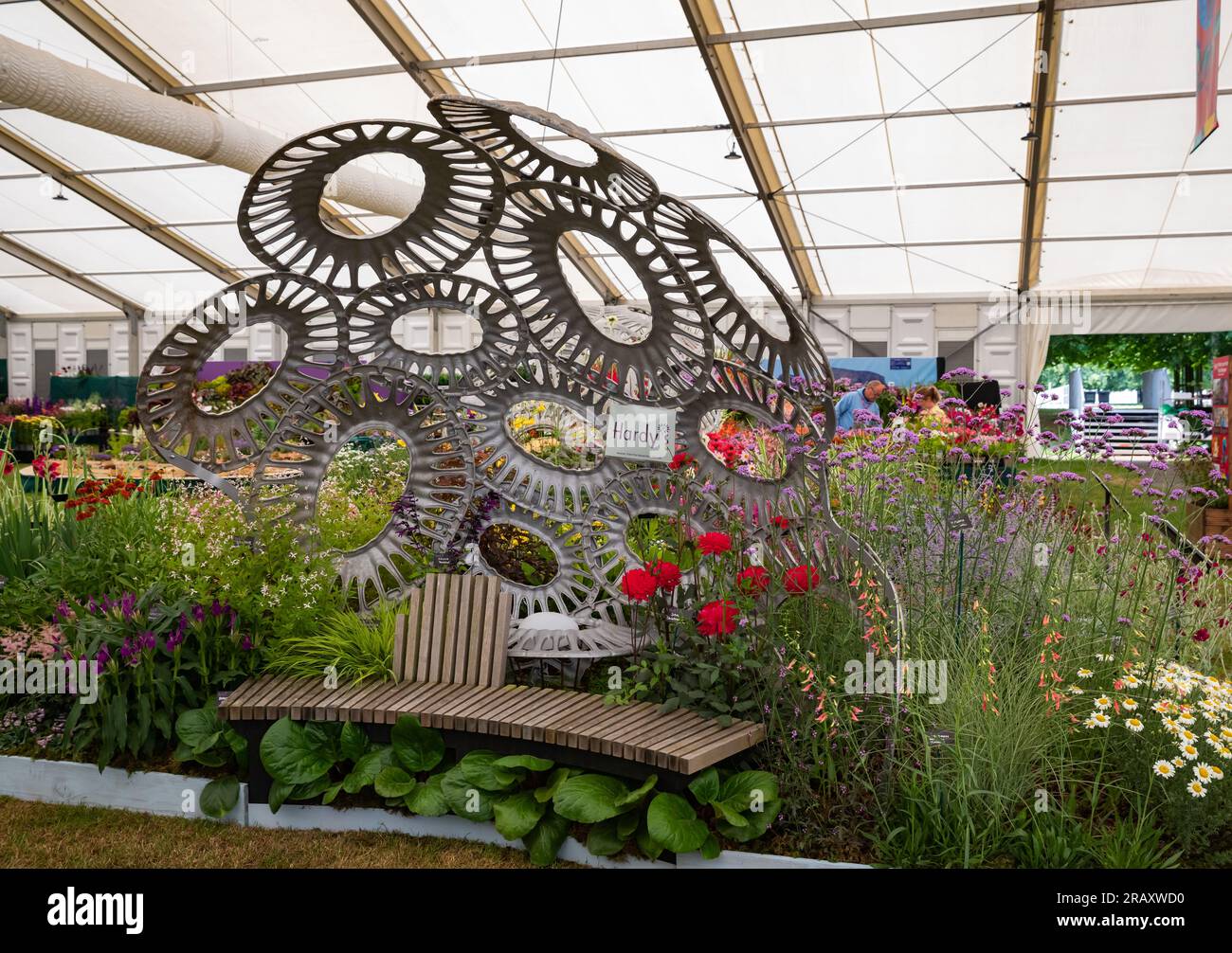 RHS Hampton Court Palace Flower Festival Stock Photo - Alamy