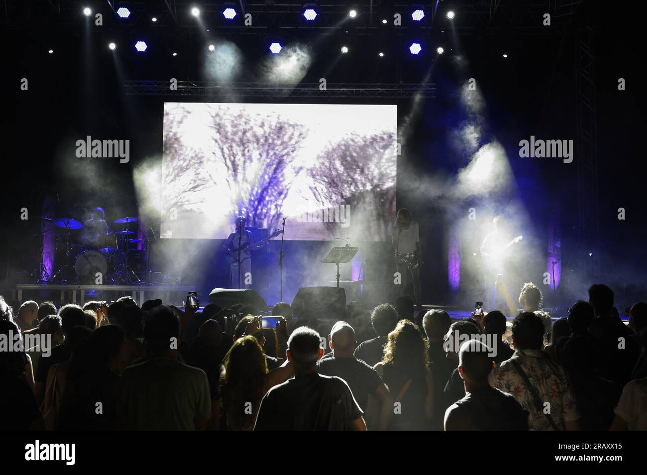 Kim Gordon live at Roma Incontra il Mondo Ostia Antica Festival, 6 July ...