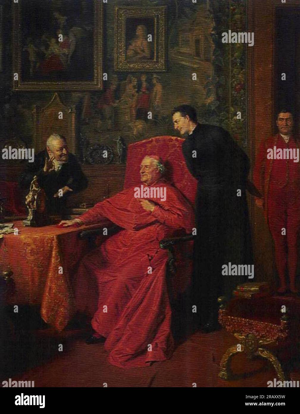 Eduard von grutzner painting hi-res stock photography and images - Alamy