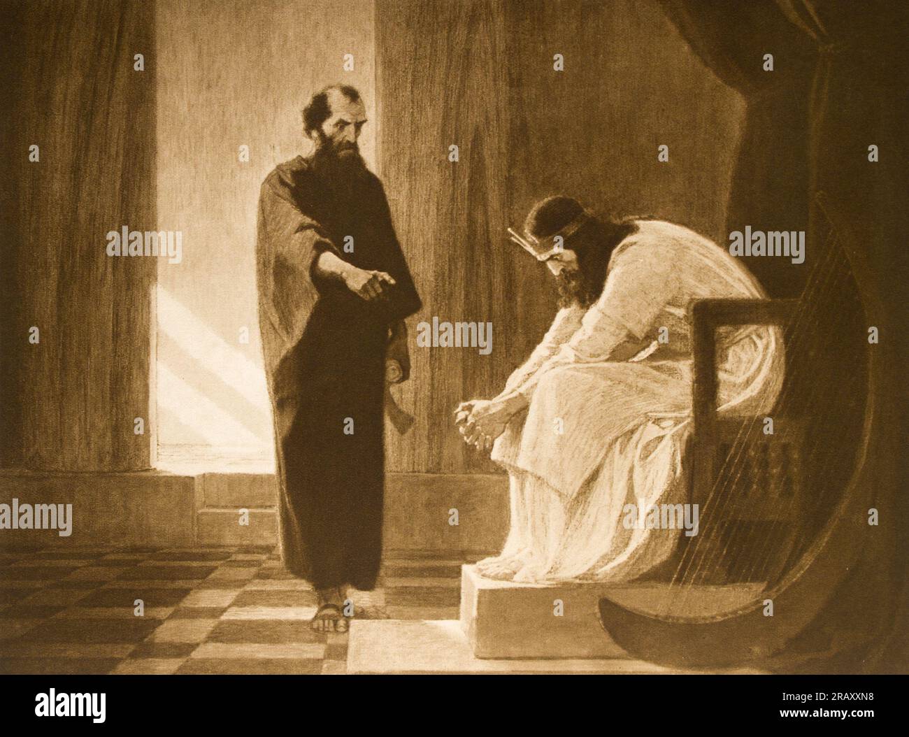 The lithograpy of Confronting “The Man”: Nathan’s Parable and David’s ...