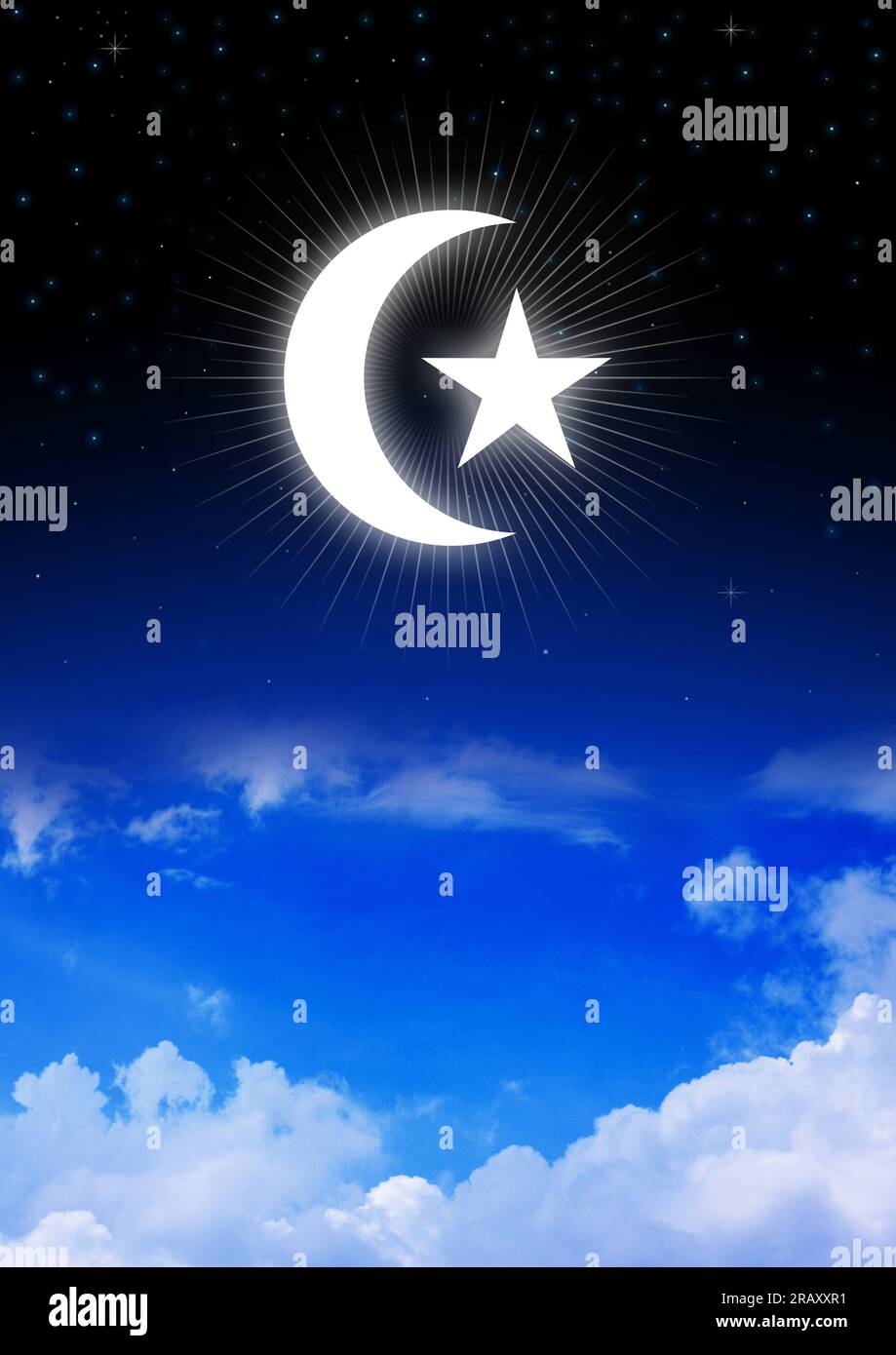 Moon And Star Symbol Free: Star And Crescent Symbols Of Islam Moon