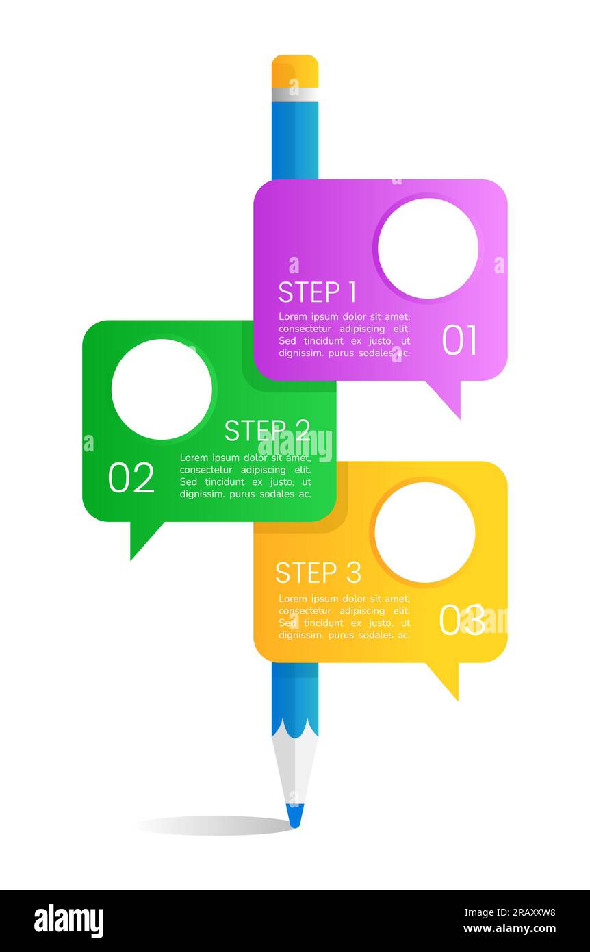 Examining language skills infographic chart design template Stock ...