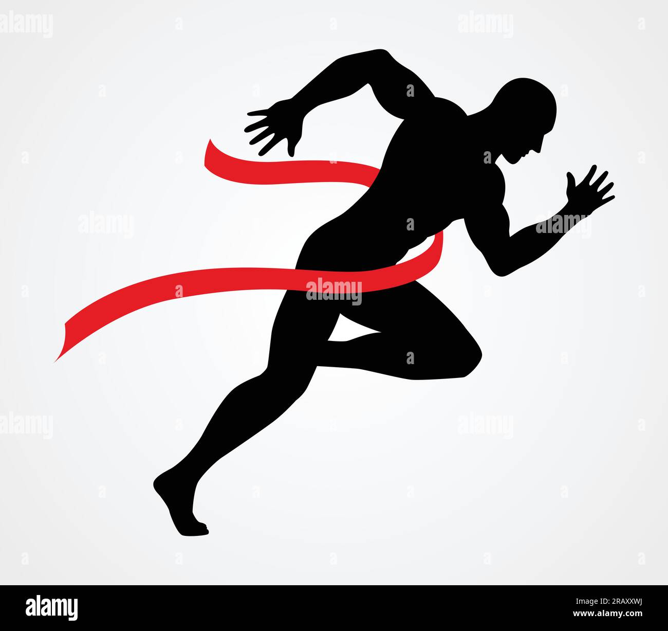 Sprint to the finish Stock Vector Images - Alamy