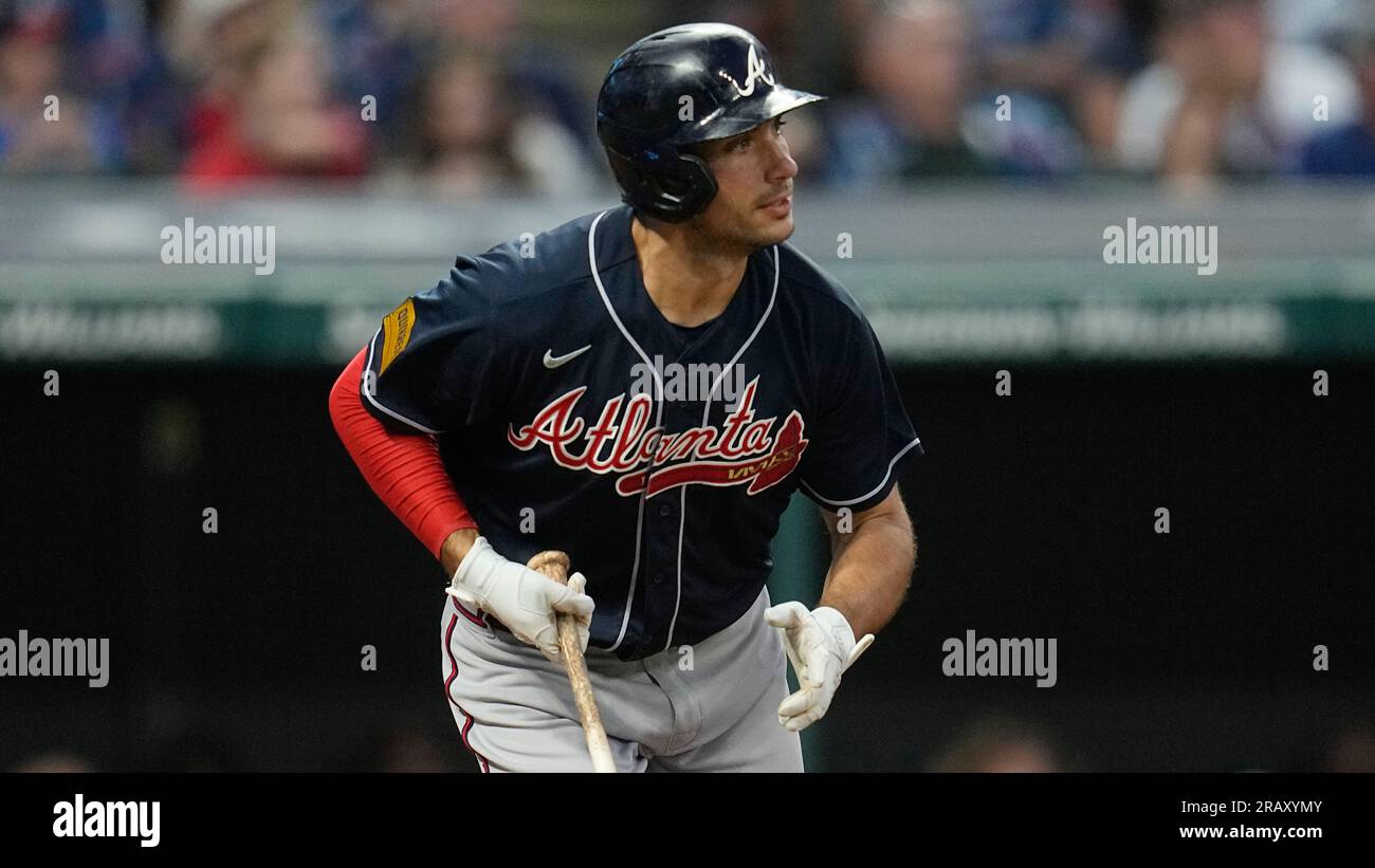 Atlanta Braves' Matt Olson during a baseball game against the Atlanta ...