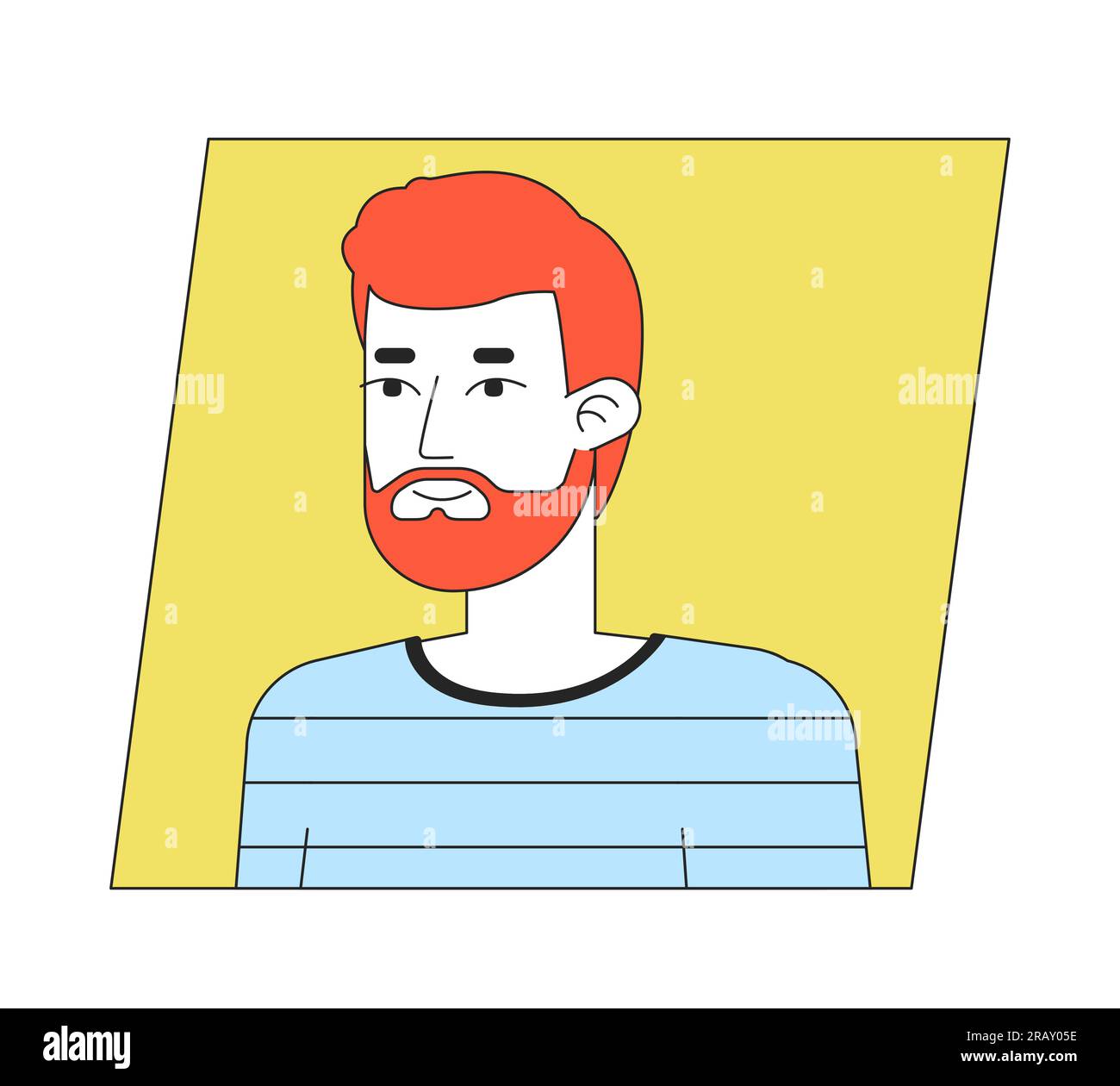 Red haired man Cut Out Stock Images & Pictures - Alamy