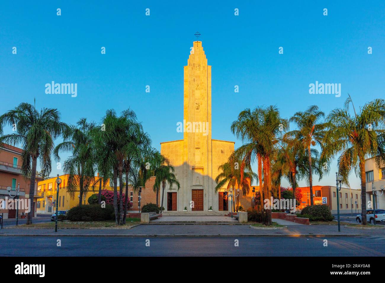 Church of Sant'Anna, Pontinia, Latina, Lazio, Italy Stock Photo - Alamy