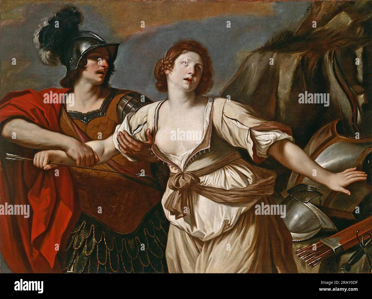 Rinaldo Restraining Armida from Wounding Herself with an Arrow by ...