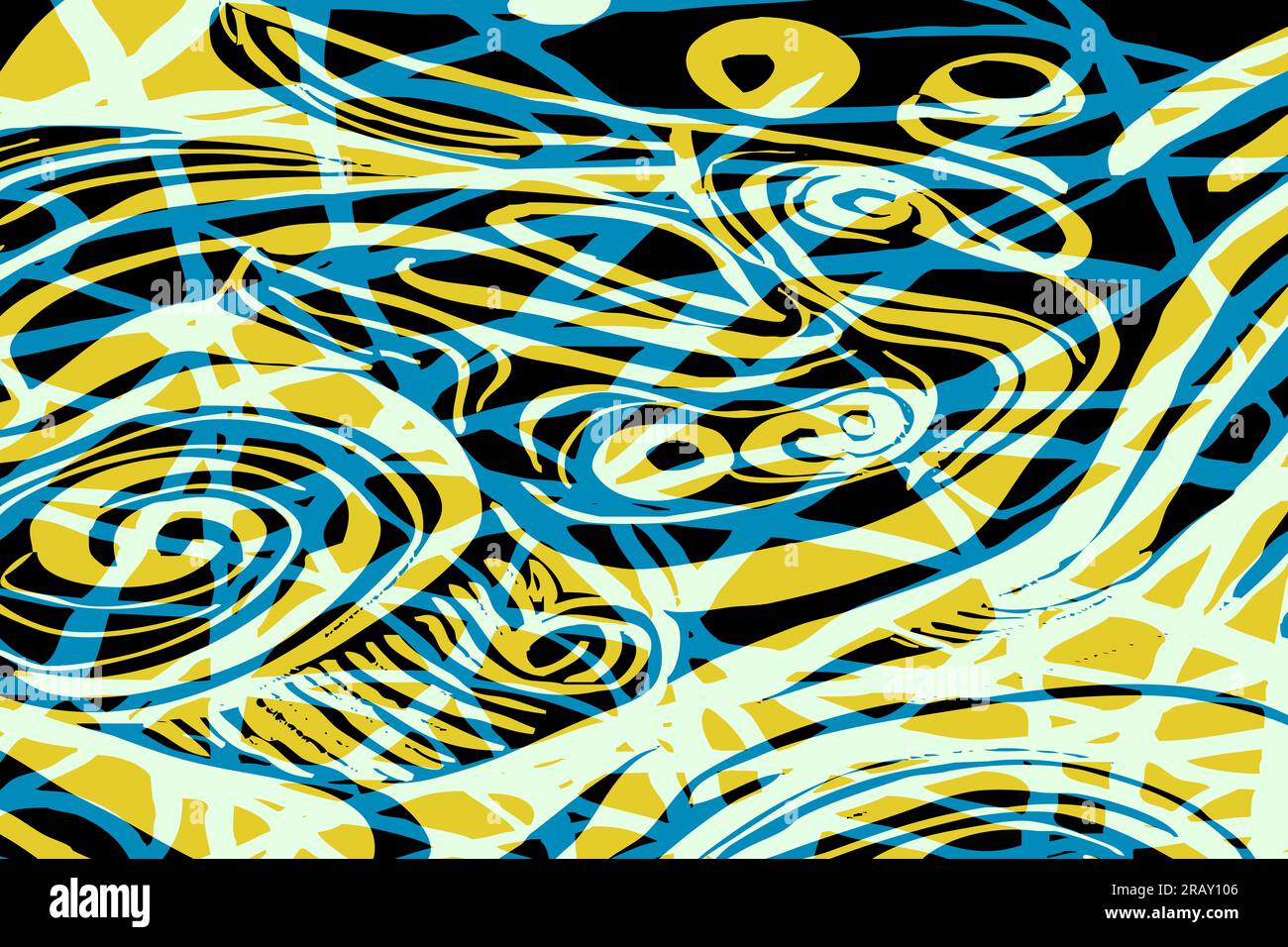 Abstract illustration for print, fabric pattern, for use in graphics ...