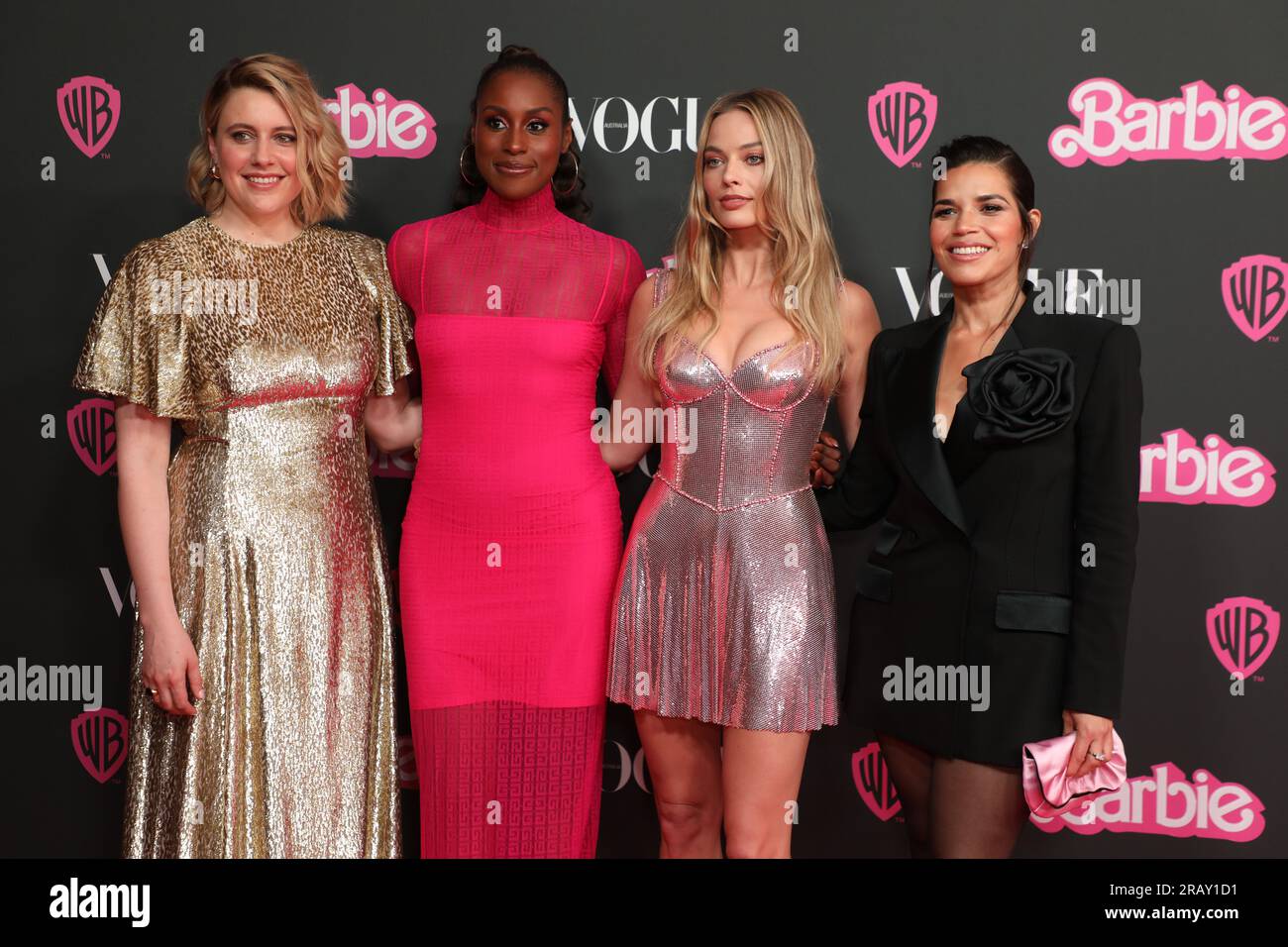 Sydney, Australia. 30th June 2023. Greta Gerwig, Issa Rae, Margot ...