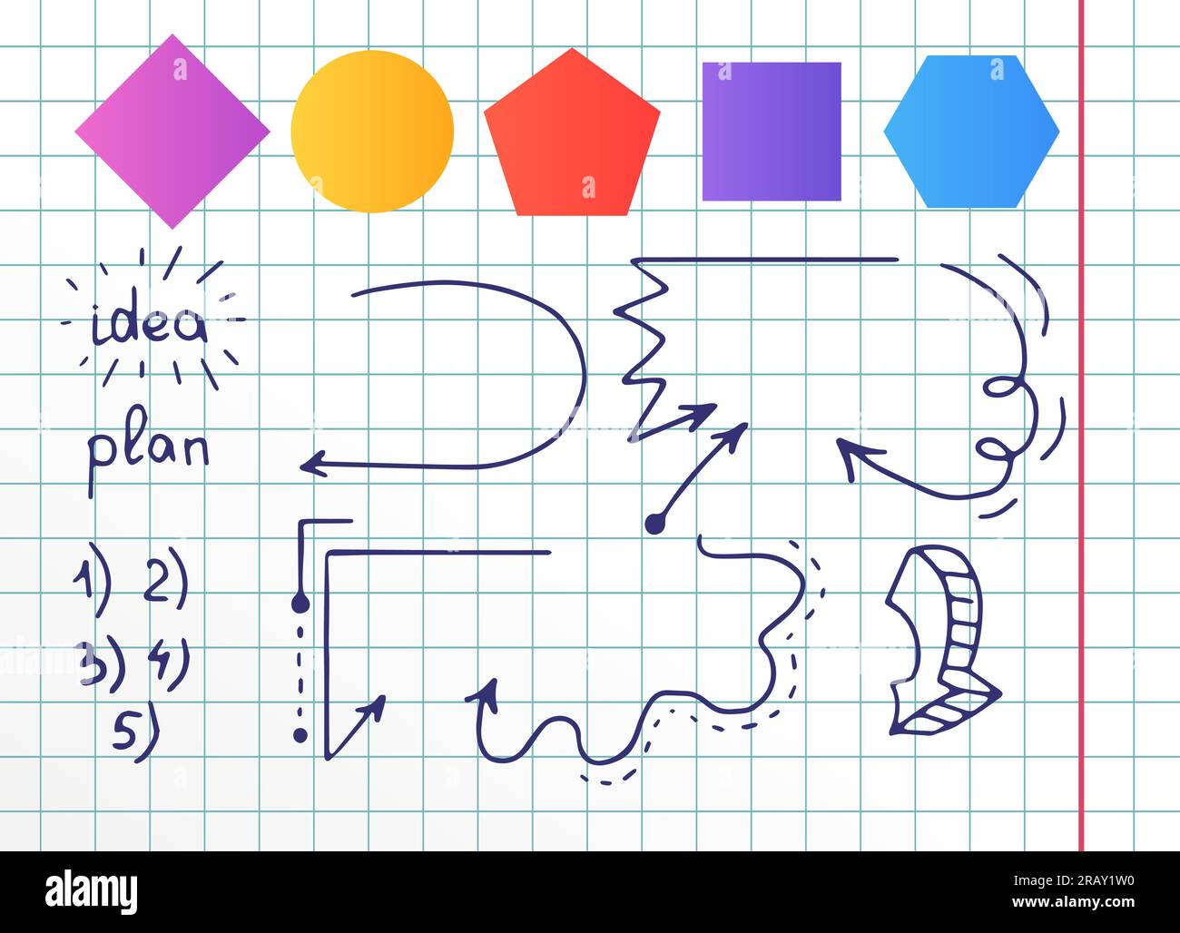 Project Implementation Infographic Chart Design Element Set Stock Vector Image And Art Alamy