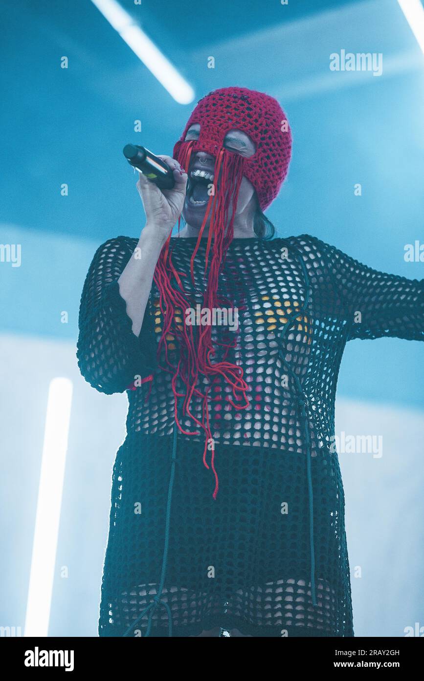 Roskilde, Denmark. 30th, June 2023. The Swiss-Guatemalan performance ...