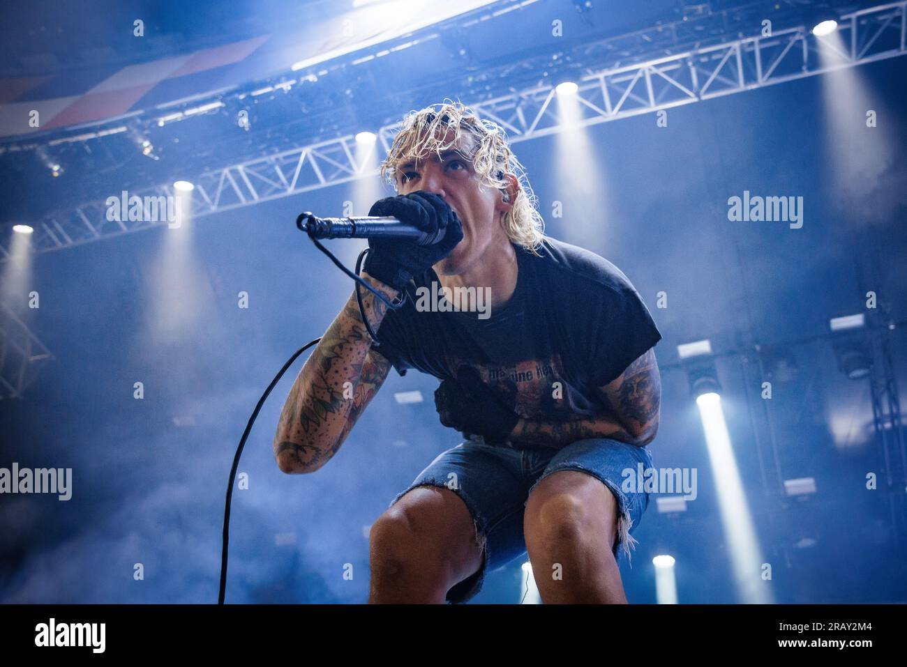 Roskilde, Denmark. 30th, June 2023. The American metalcore band Code ...