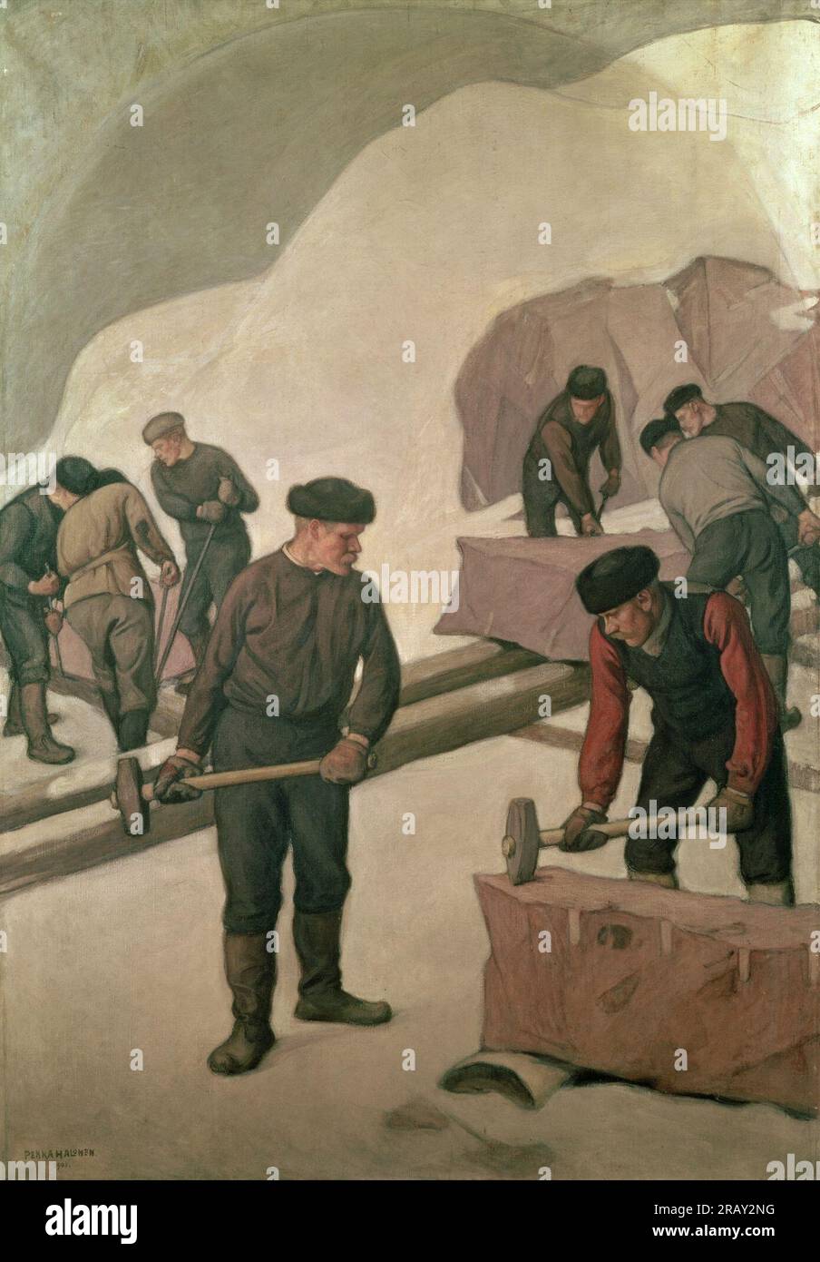 Stone breakers painting hi-res stock photography and images - Alamy