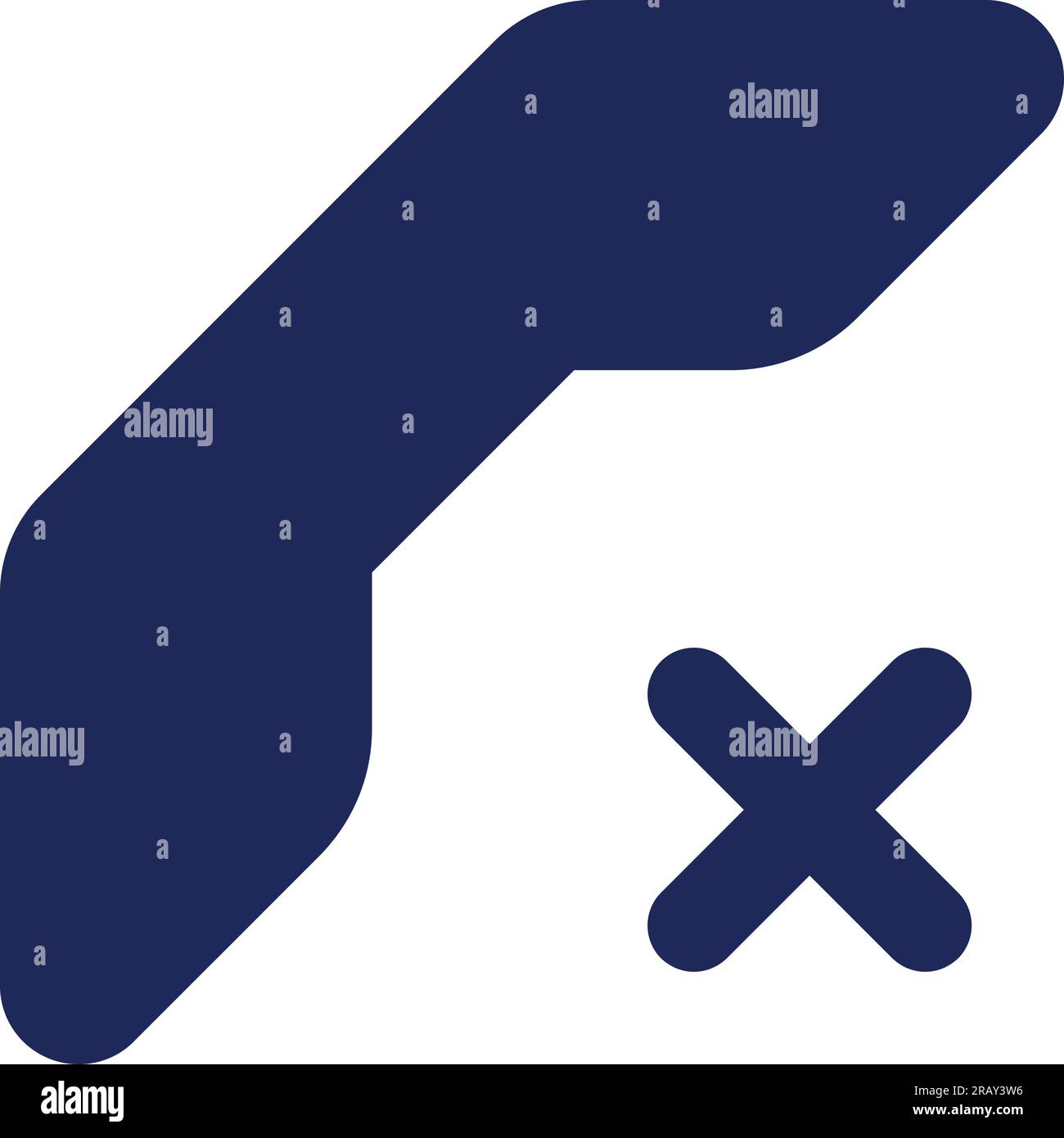 Call decline icon Cut Out Stock Images & Pictures - Alamy