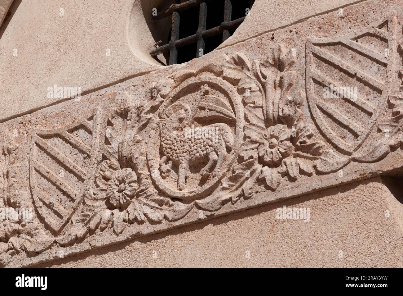 Italy, Liguria, Finalborgo, Complesso Monumentale di Santa Caterina ...