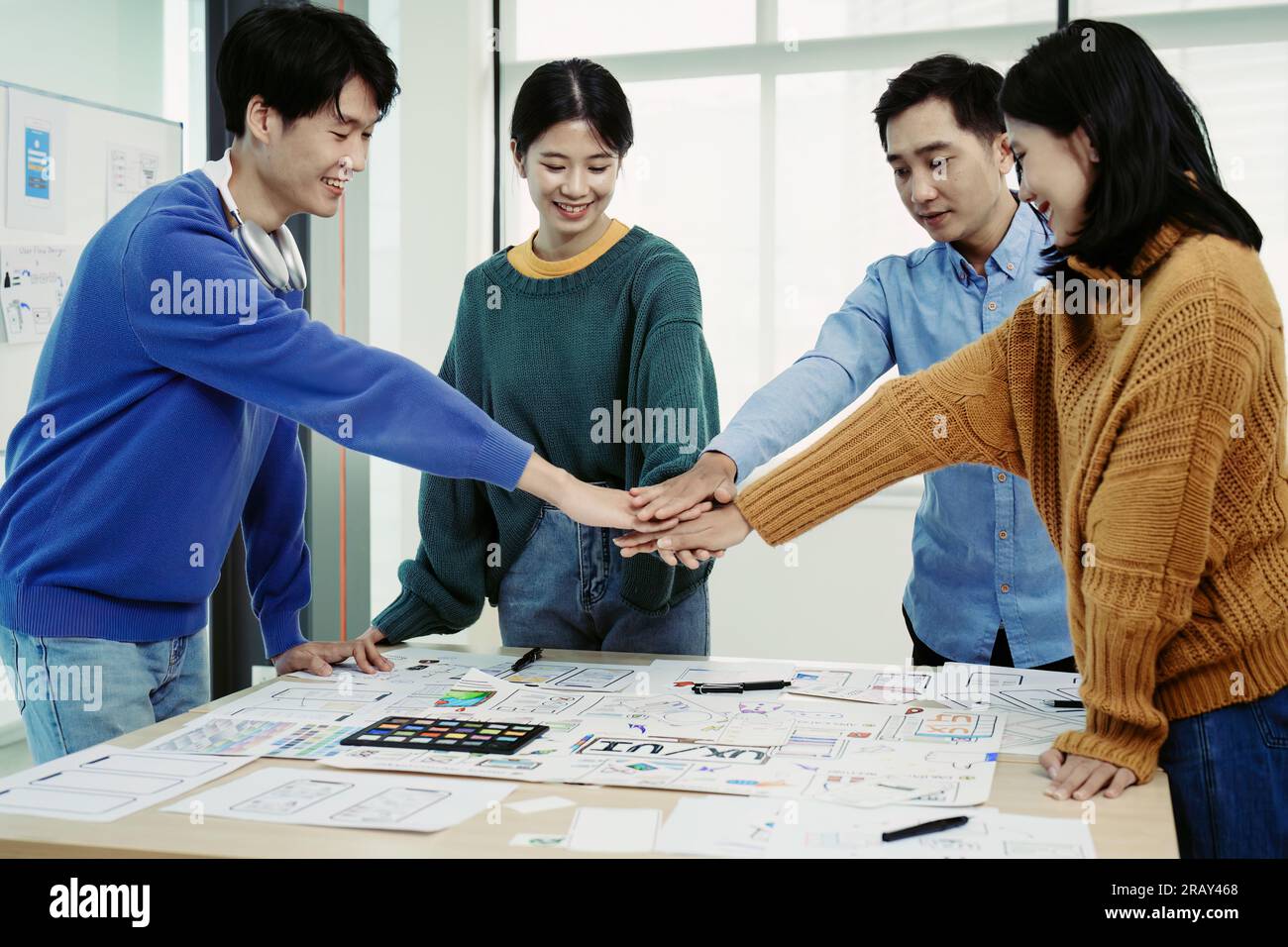 Ux Developers And Ui Designers Use Augmented Reality To Brainstorm On