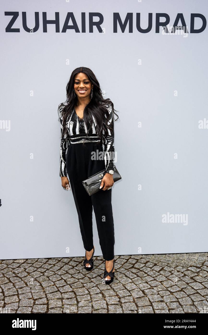 Paris, France. 05th July, 2023. Ella Peters attends Zuhair Murad Haute ...