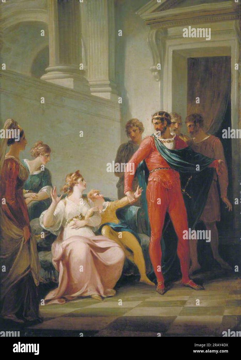 Scene from Shakespeare's 'The Winter's Tale' (Act II, Scene 1) by ...