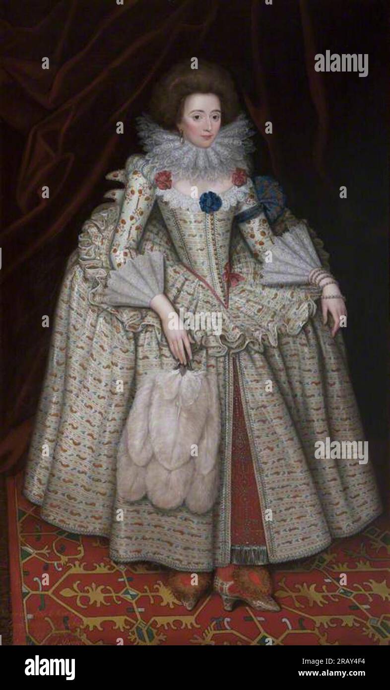 Mary Curzon (1585–1645), Countess of Dorset 1776 by William Hamilton ...