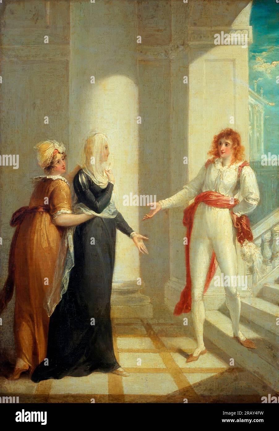 Maria, Olivia and Viola from 'Twelfth Night' by William Shakespeare ...