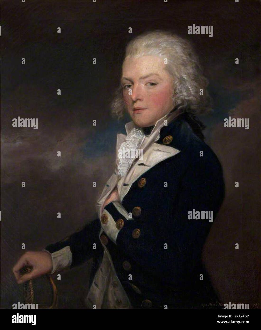 The Honourable, Later Admiral, Henry Curzon (1765–1846) 1787 by William ...