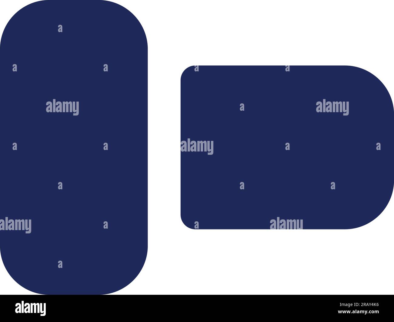 Minimalist on off switch Stock Vector Images - Alamy