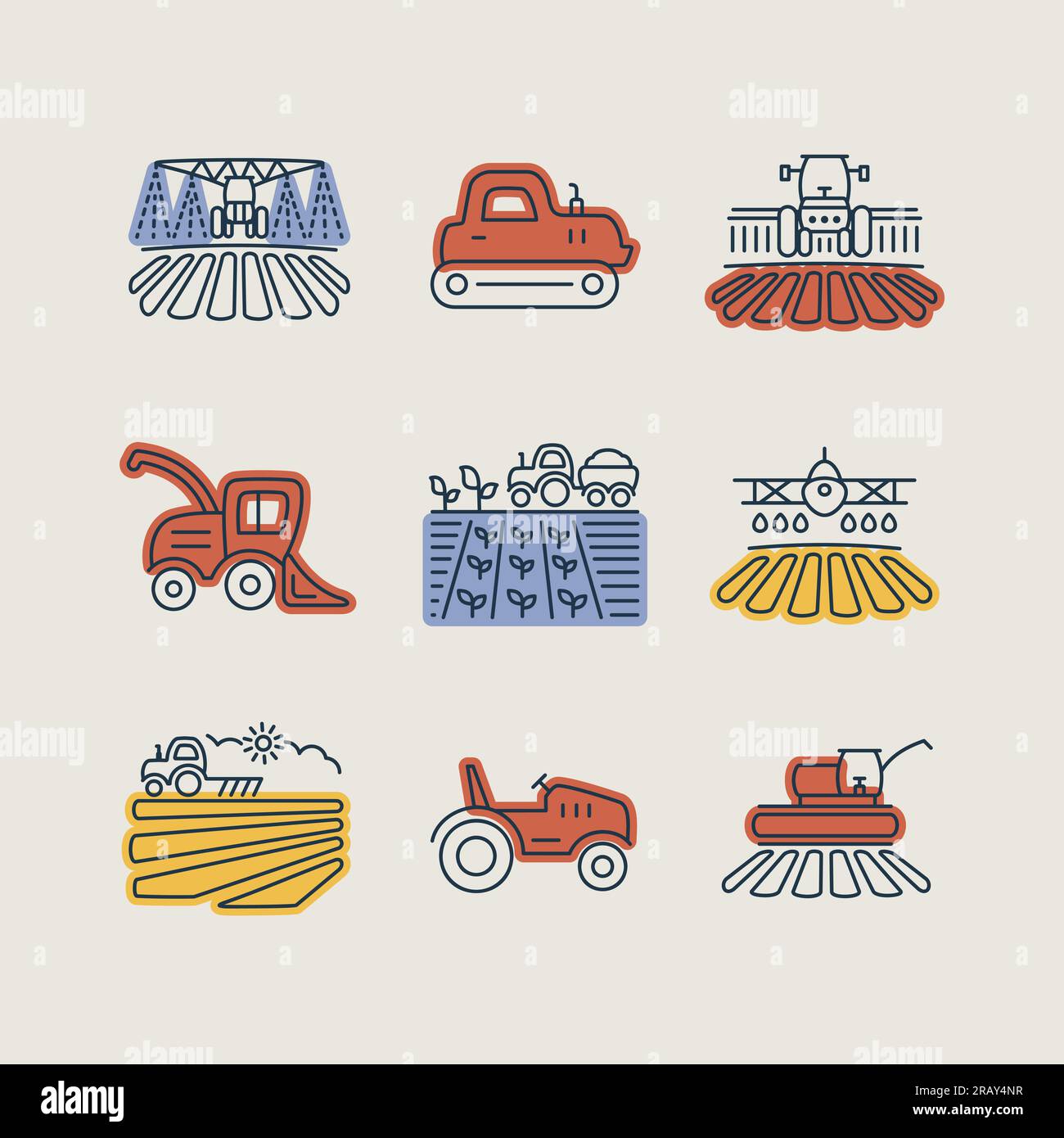 Duster plane Stock Vector Images - Alamy