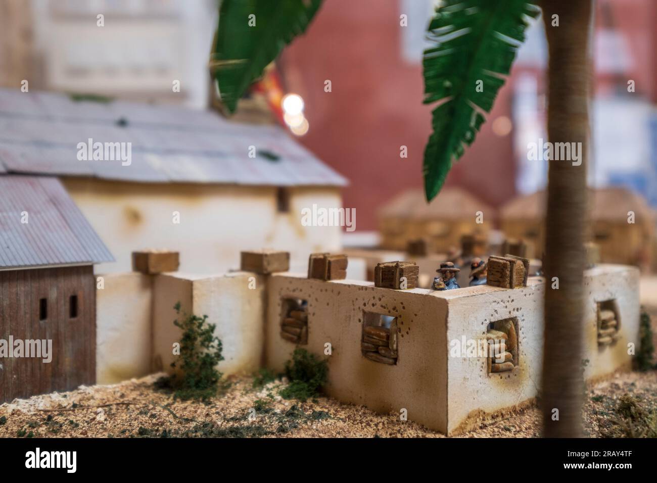 siege of Baler, Philippines, July 1, 1898-June 2, 1899, 1:56 scale ...