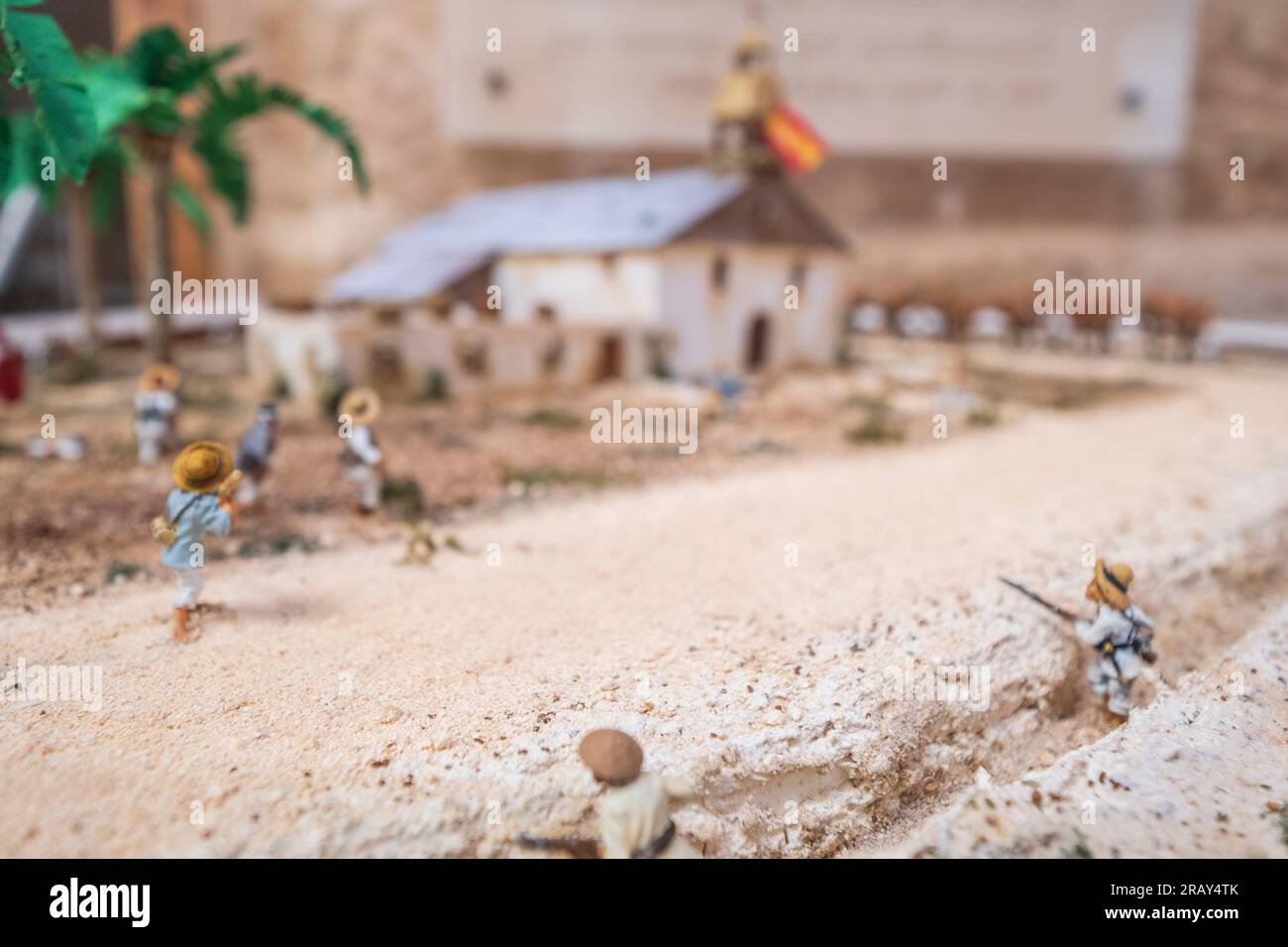 siege of Baler, Philippines, July 1, 1898-June 2, 1899, 1:56 scale ...