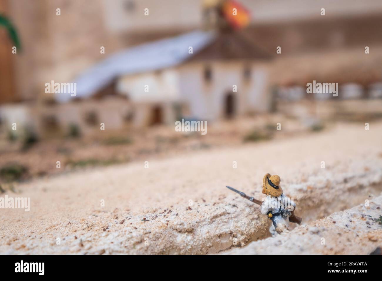 siege of Baler, Philippines, July 1, 1898-June 2, 1899, 1:56 scale ...