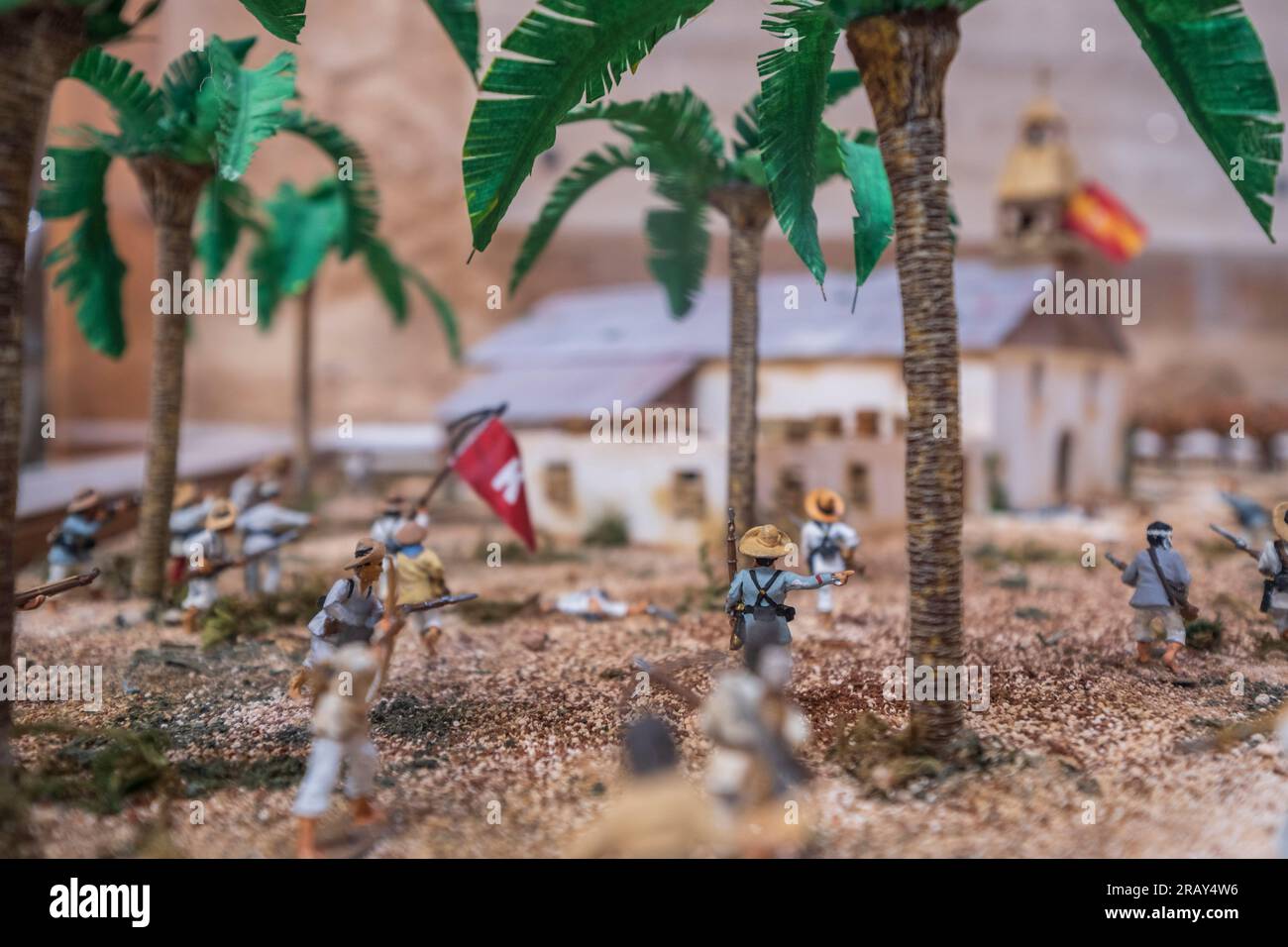 siege of Baler, Philippines, July 1, 1898-June 2, 1899, 1:56 scale ...